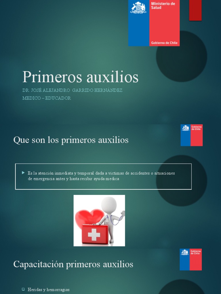Primeros Auxilios MOD | PDF | Primeros auxilios | Herida