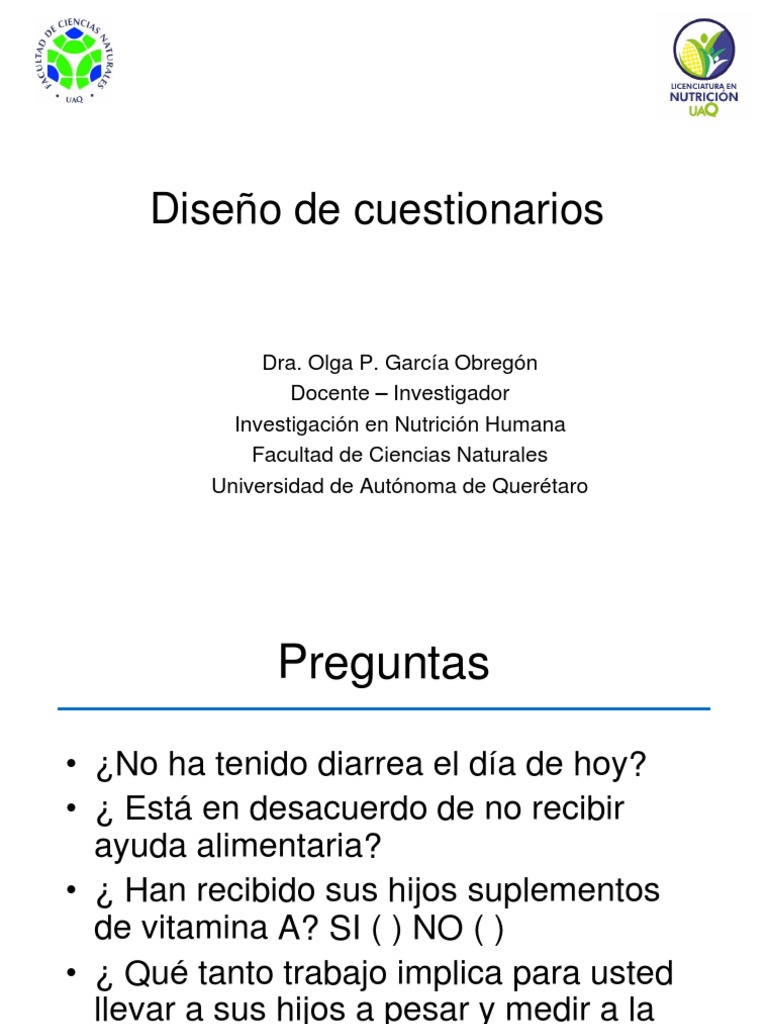 Cómo diseñar un cuestionario eficaz | PDF | Cuestionario