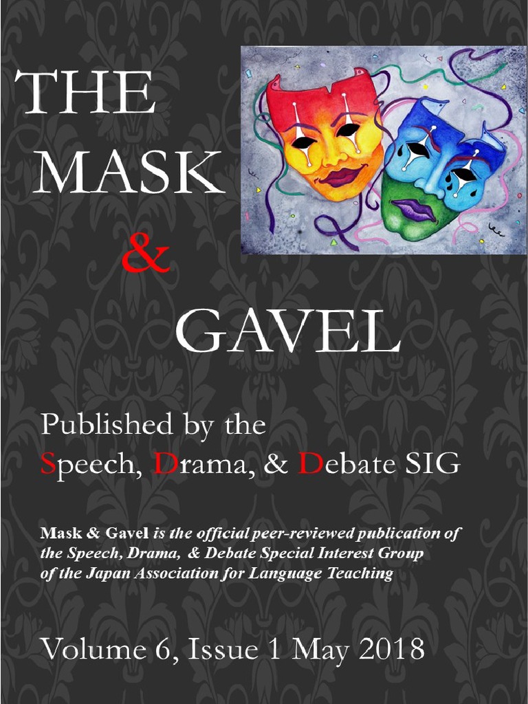 Mask and Gavel | PDF | Teachers | Speech