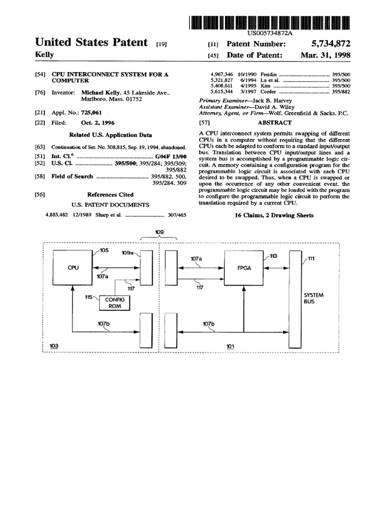 CPU Interconnect System Overview | PDF | Read Only Memory | Field ...