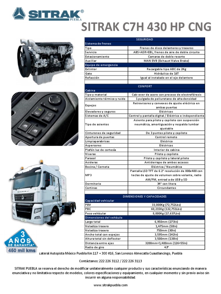 SITRAK | PDF | Eje | Estilos de carrocería