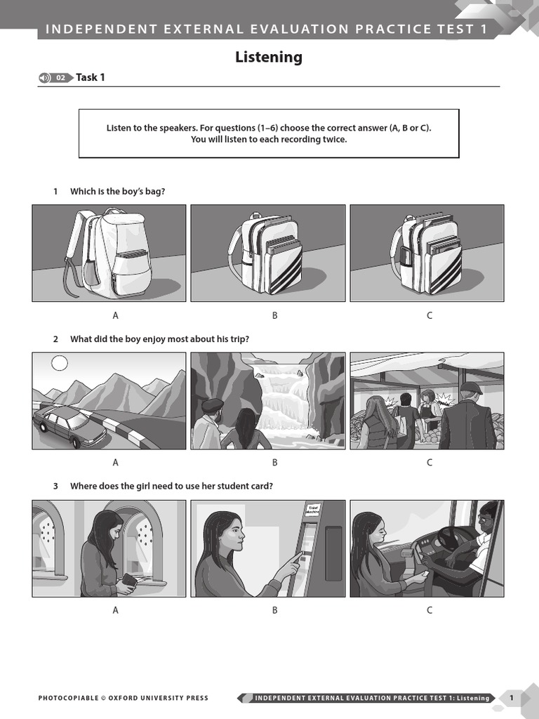 Oxford Exam Trainer B1 Practice Test 1 | PDF | Paralympic Games ...