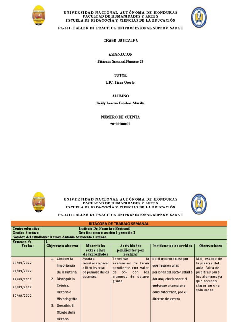 Bitacora Semana 3 Keidy | PDF | Cognición | Modificación de comportamiento