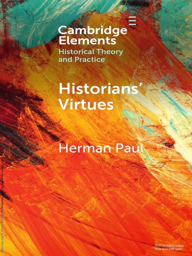 Historians Virtues | PDF | Historian | Virtue