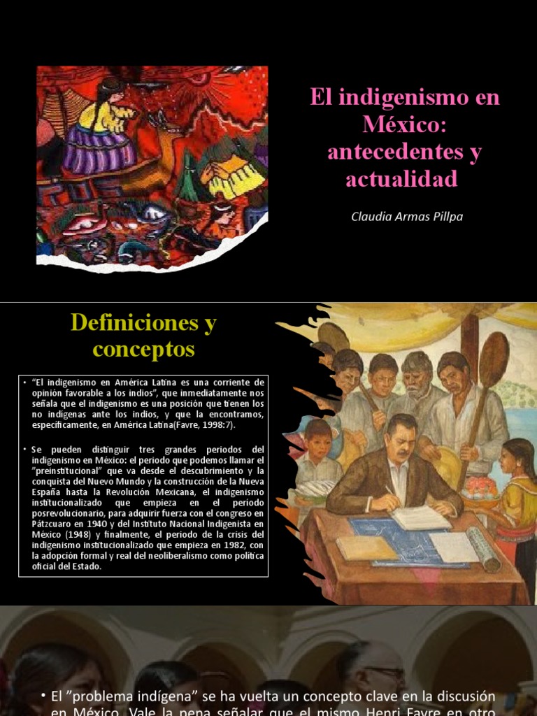 El desarrollo del indigenismo en México: de la posrevolución a la ...