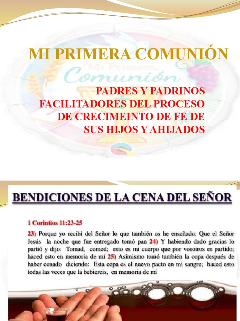 Mi Primera Comunión Primaria Descargar Gratis Pdf Eucaristía Bautismo