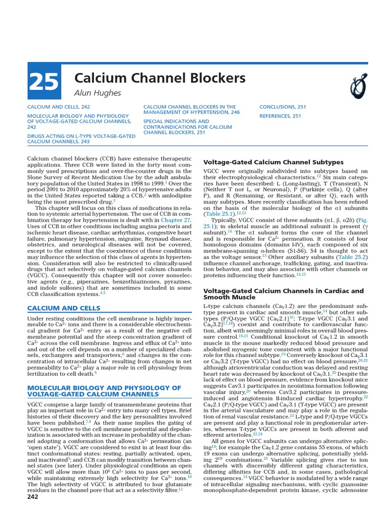 First Page PDF | Download Free PDF | Calcium In Biology | Neurophysiology