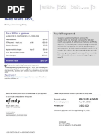 PSEG Sample Electric Bill | PDF | Cheque | Watt