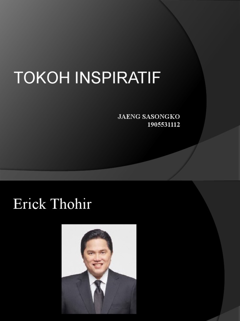 Erick Thohir | PDF