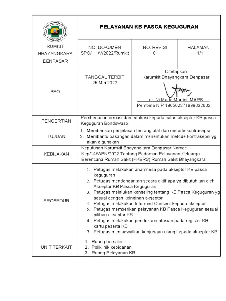 KB Pasca Keguguran | PDF