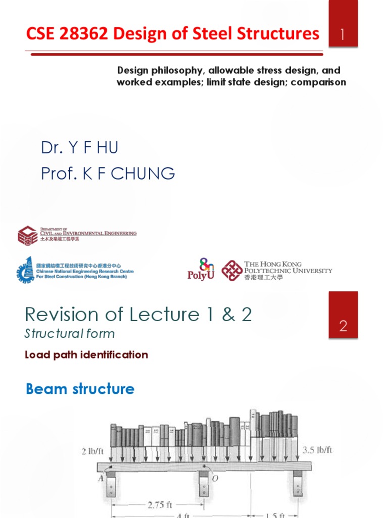 L03 Design Philosophy | PDF | Strength Of Materials | Beam (Structure)
