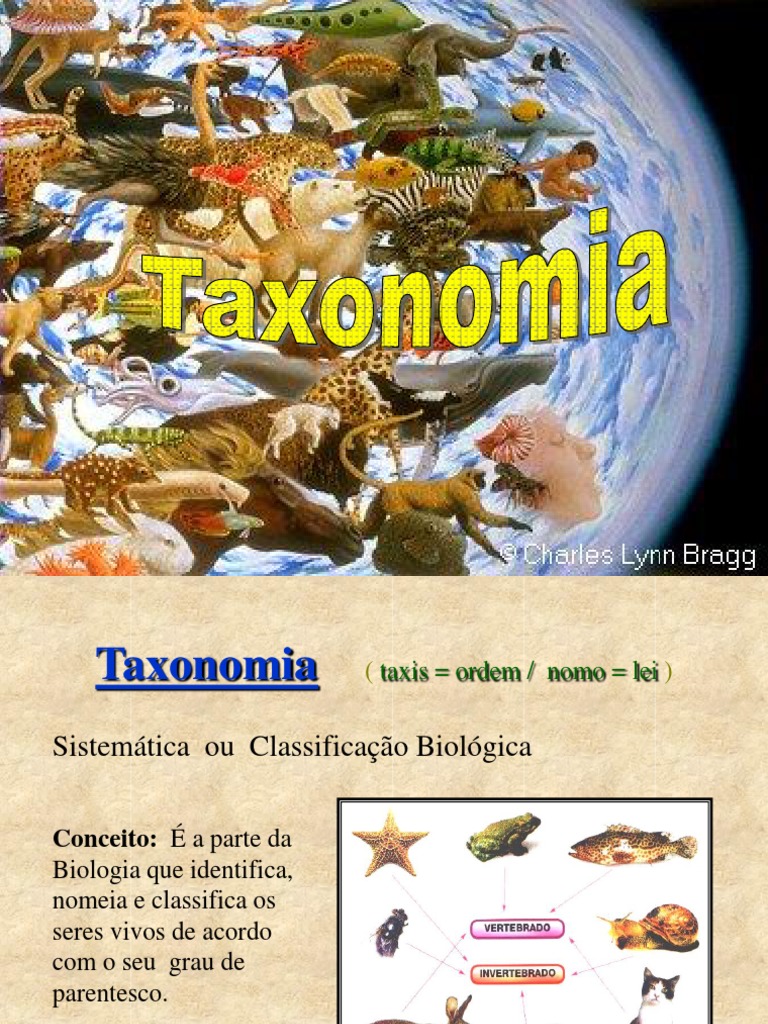 Taxonomia | PDF | Taxonomia (Biologia) | Eucariotas