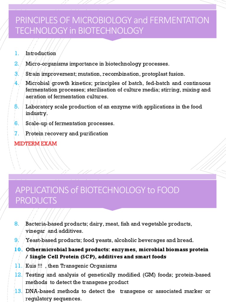 10. Other Microbial Based Products | PDF | Biotechnology | Food And Drink