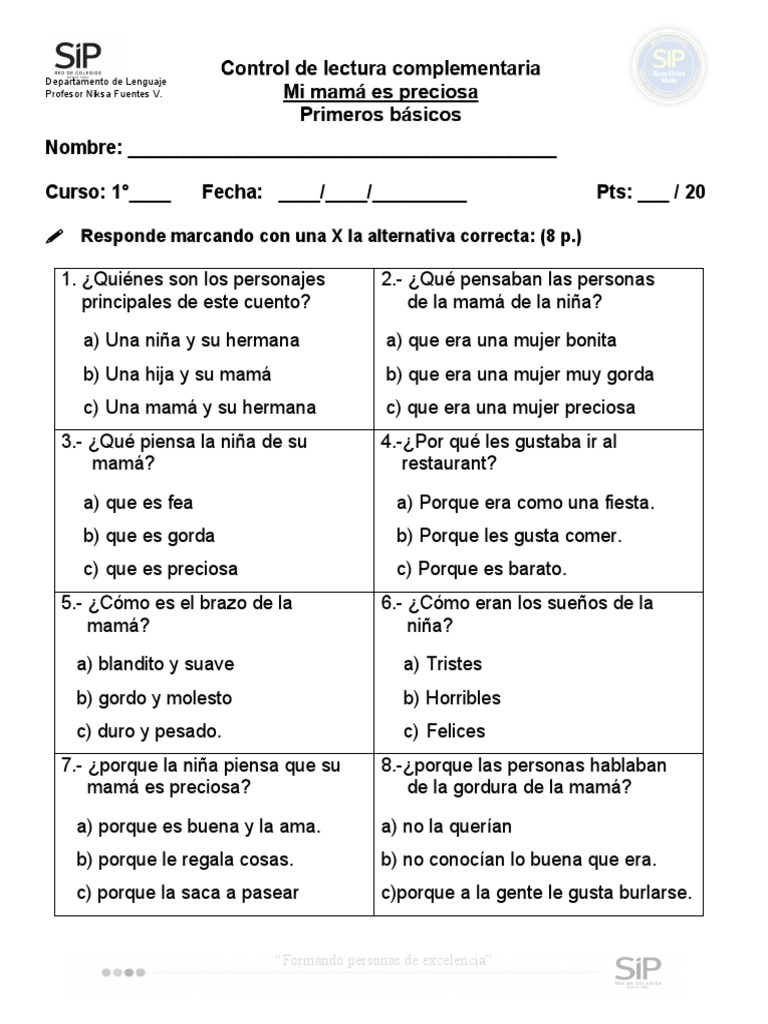 Mi Mamá Es Preciosa | PDF