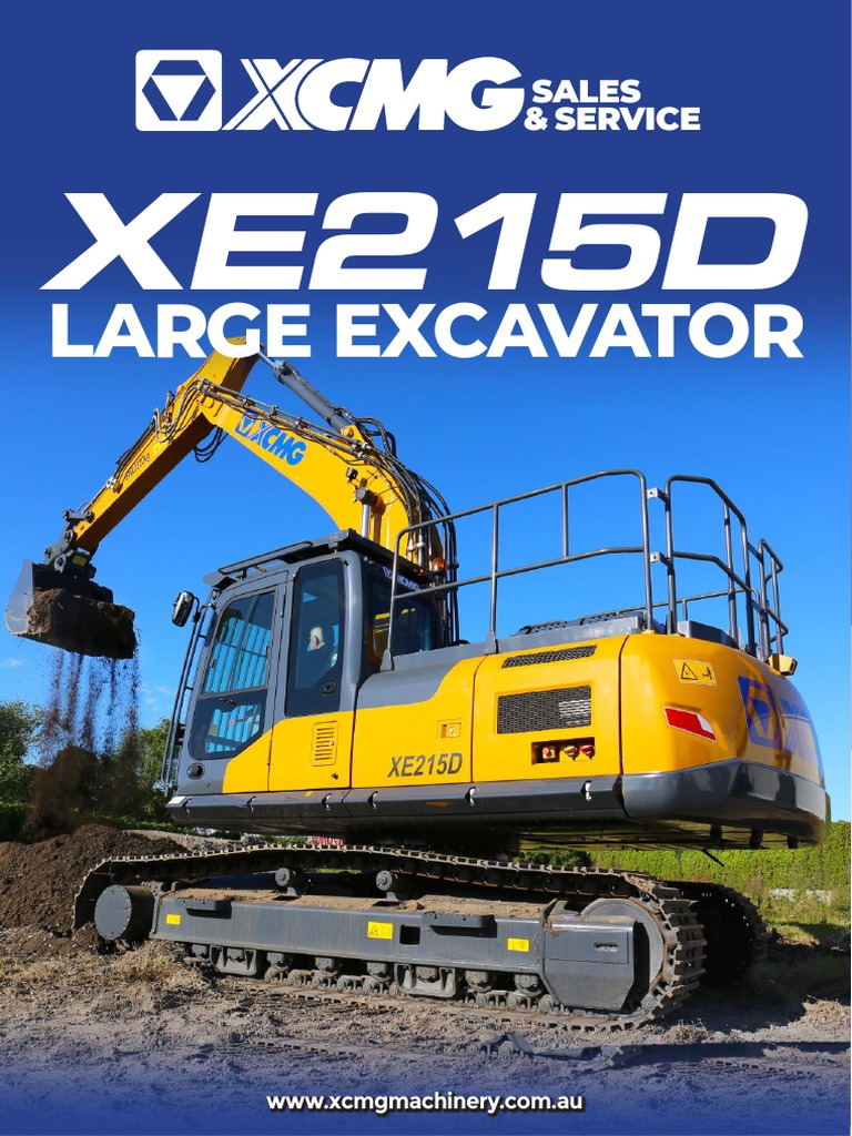 XCMG SS XE215D Excavator Email | PDF | Truck | Pump