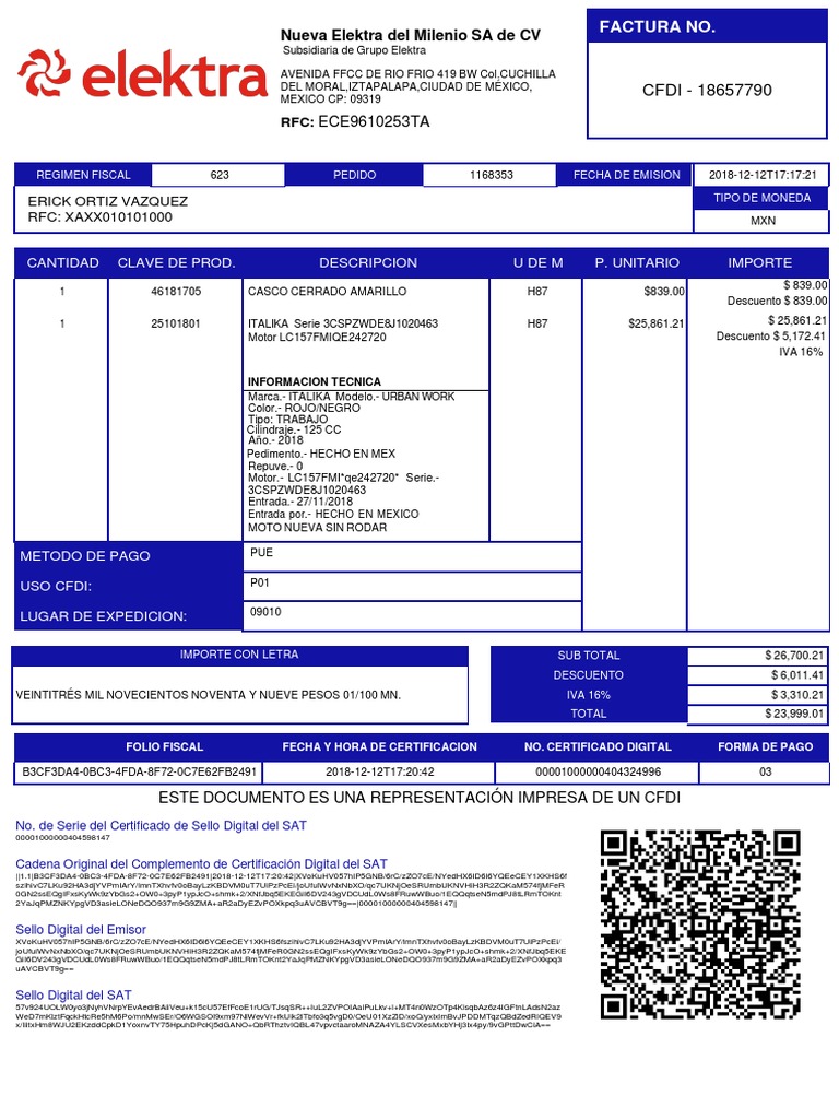 Elektra Original | PDF