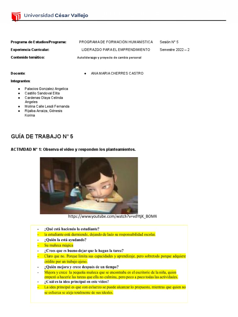 Material Informativo Sesión 5 | PDF | Motivación | Motivacional