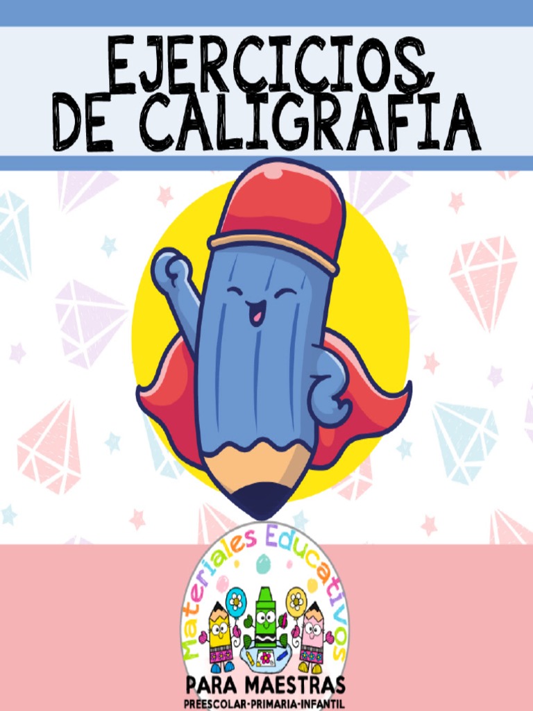 Ejercicios de Caligrafía para Mejorar La Letra Por Materiales Educativos para Maestras | PDF