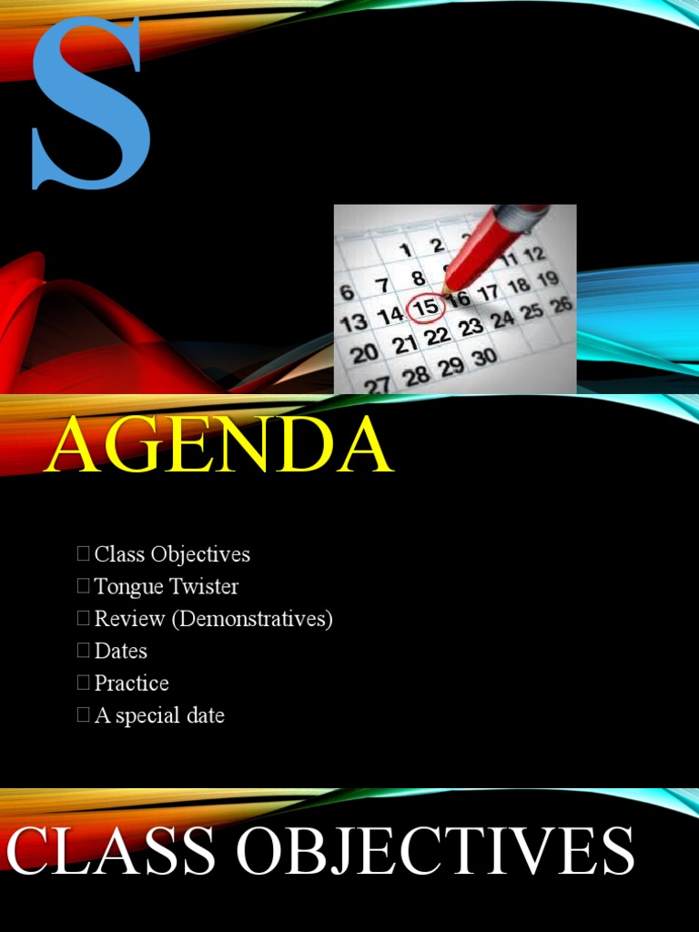 Dates | PDF