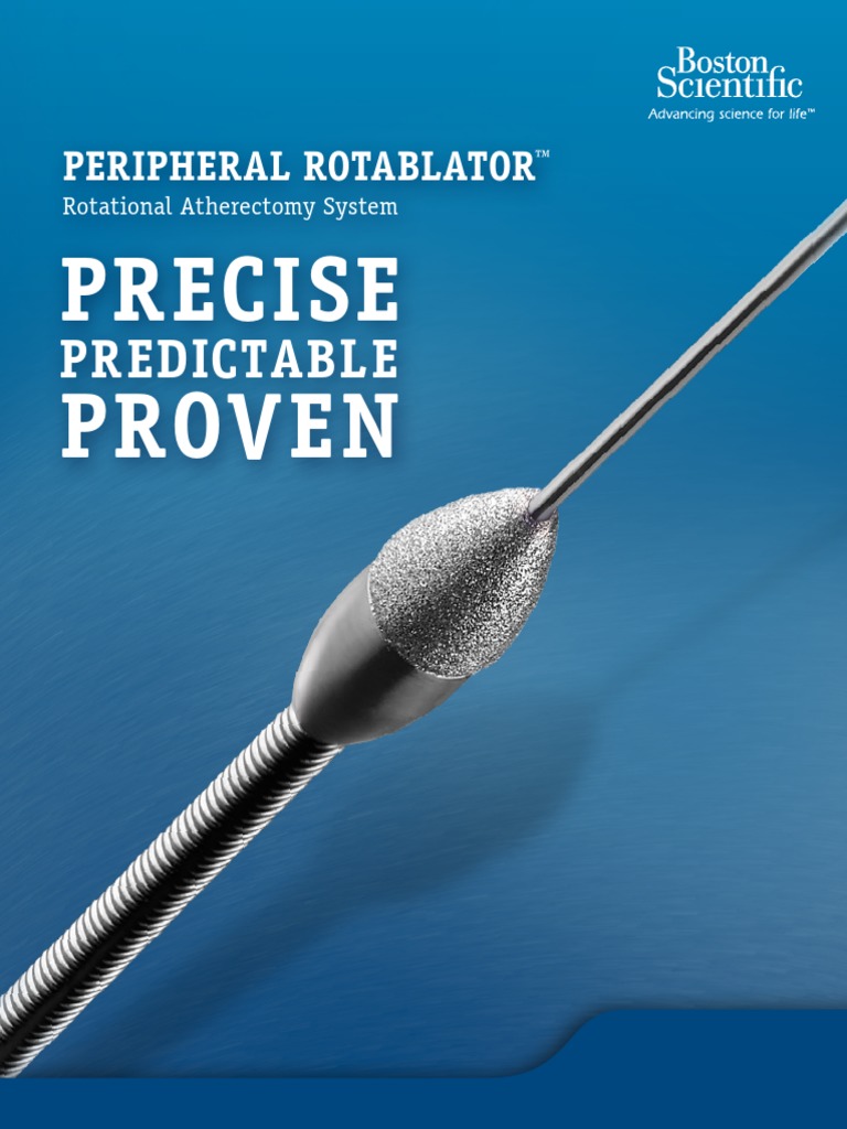 Rotablator Brochure (PI-208403-AD) | PDF | Intravenous Therapy ...