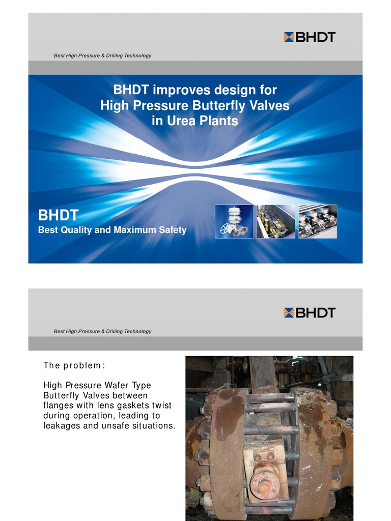 BHDT Butterfly Valve | PDF