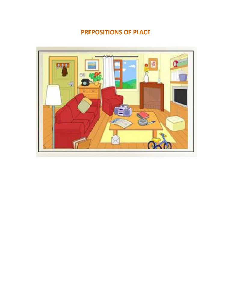 Prepositions of Place 3 | PDF