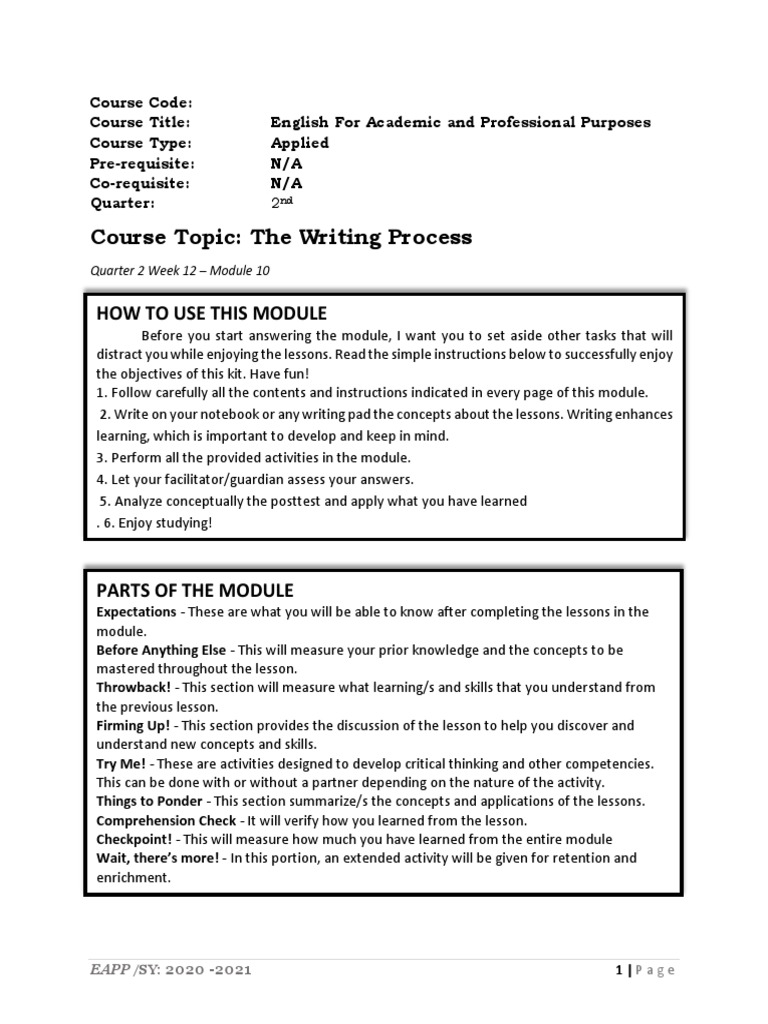 Eapp Module1 Q2W1 | PDF | Cognition | Cognitive Science