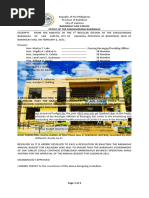 BARANGAY RESOLUTION Reprogramming | PDF | Government