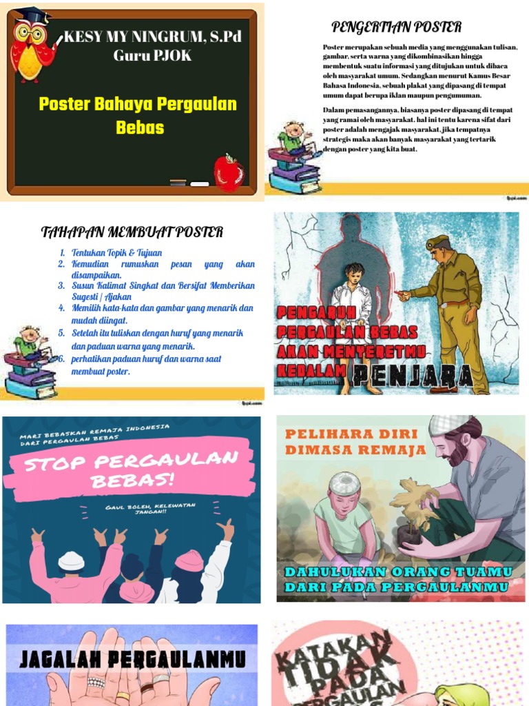 Poster Bahaya Pergaulan Bebas | PDF