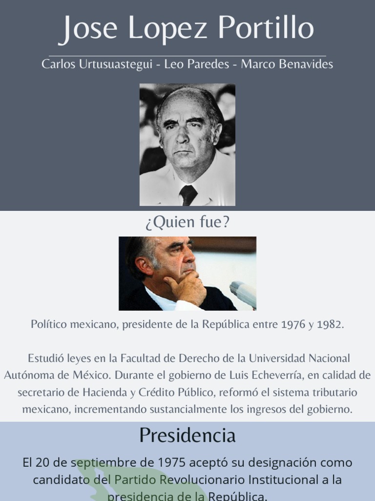 Impacto del Gobierno de López Portillo | PDF | México | Economias