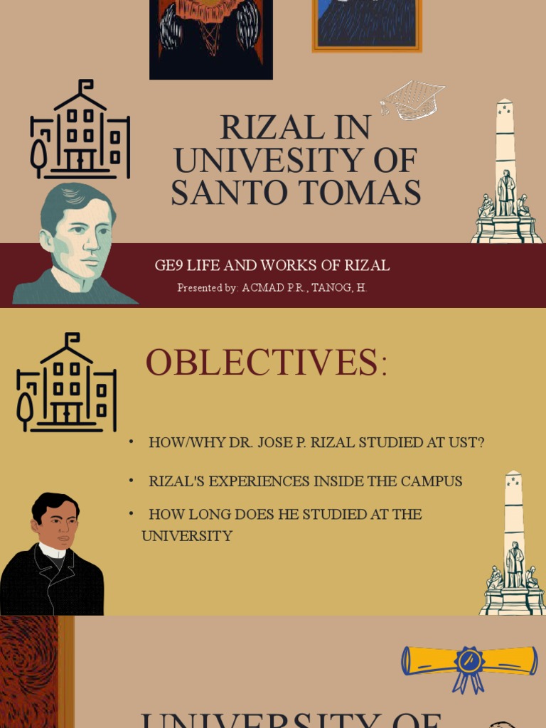 Rizal in UST | PDF