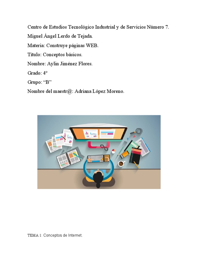 Conceptos Básicos de Internet | PDF | Internet | Red de computadoras