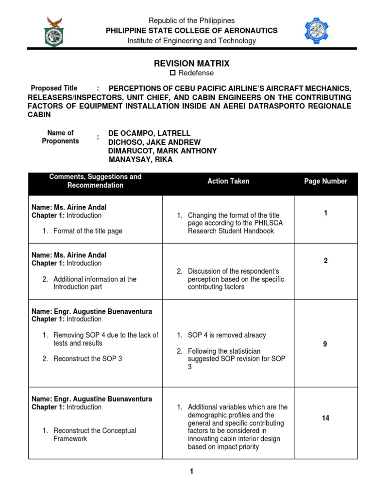 Revision Matrix | PDF | Statistics | Student's T Test
