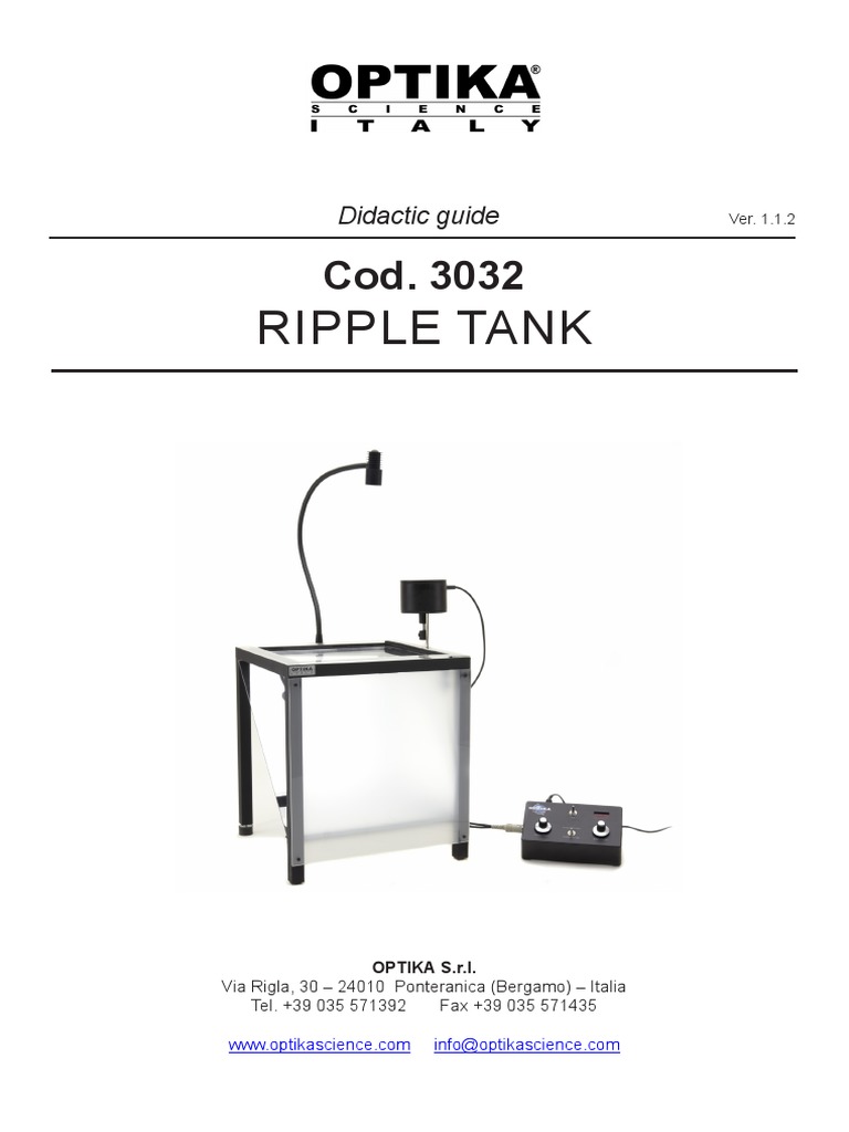 Ripple Tank | PDF | Waves | Wavelength