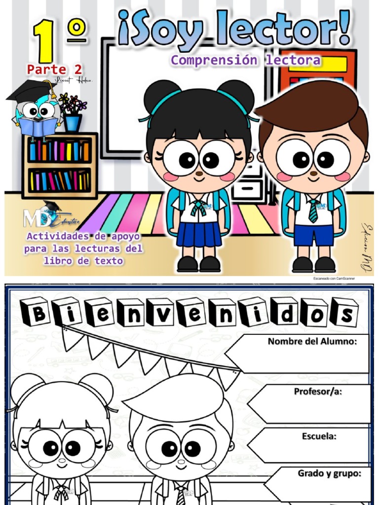 SOY LECTOR 1-PARTE 2-MD EDUCATIVO | PDF