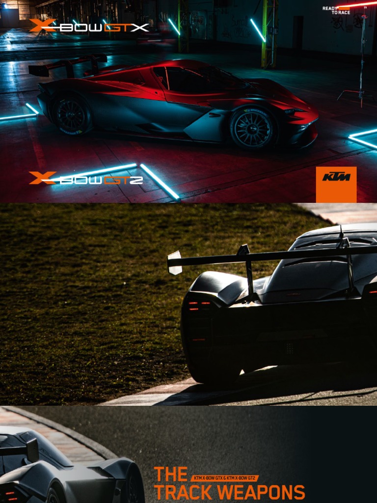 KTM X-Bow Folder GTX - Gt2 2021 en | Download Free PDF | Brake | Anti ...