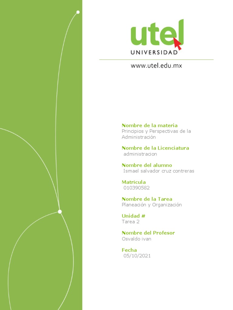 Tarea de La Semana 2 | PDF | Planificación | Business