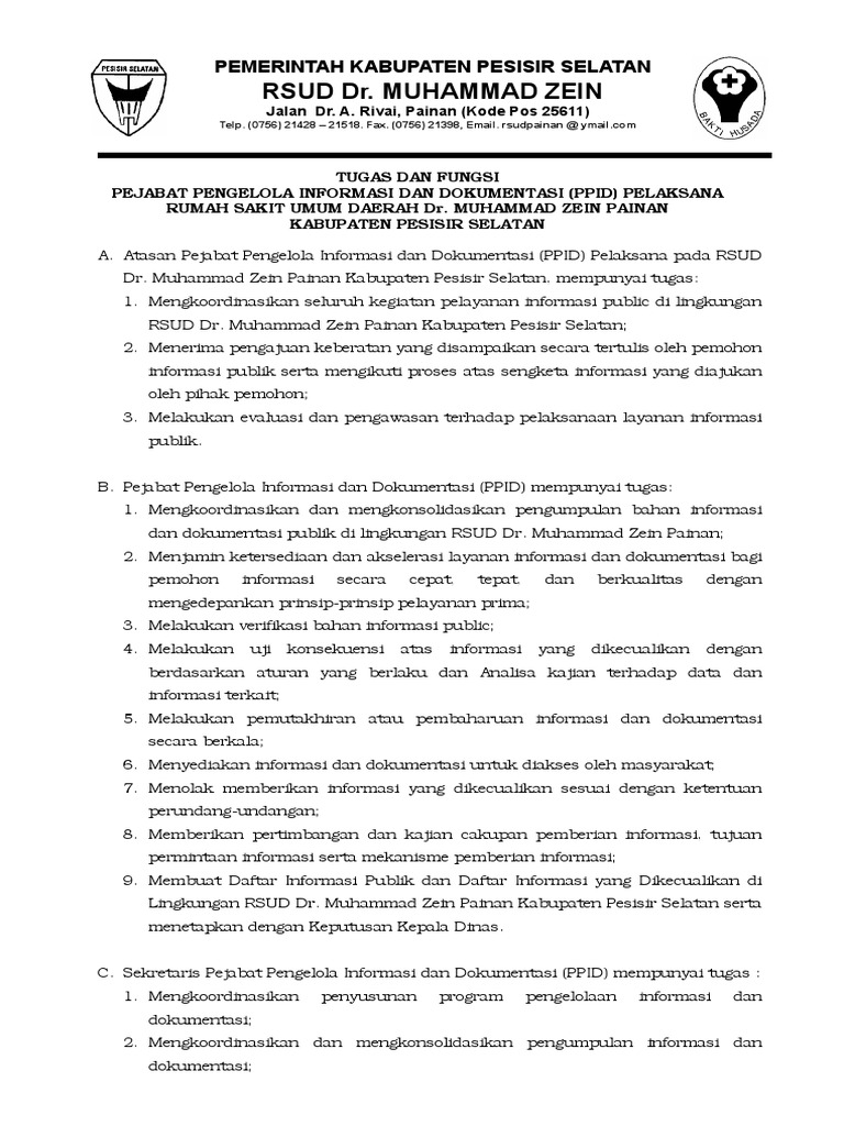 Tugas Dan Fungsi Oke | PDF