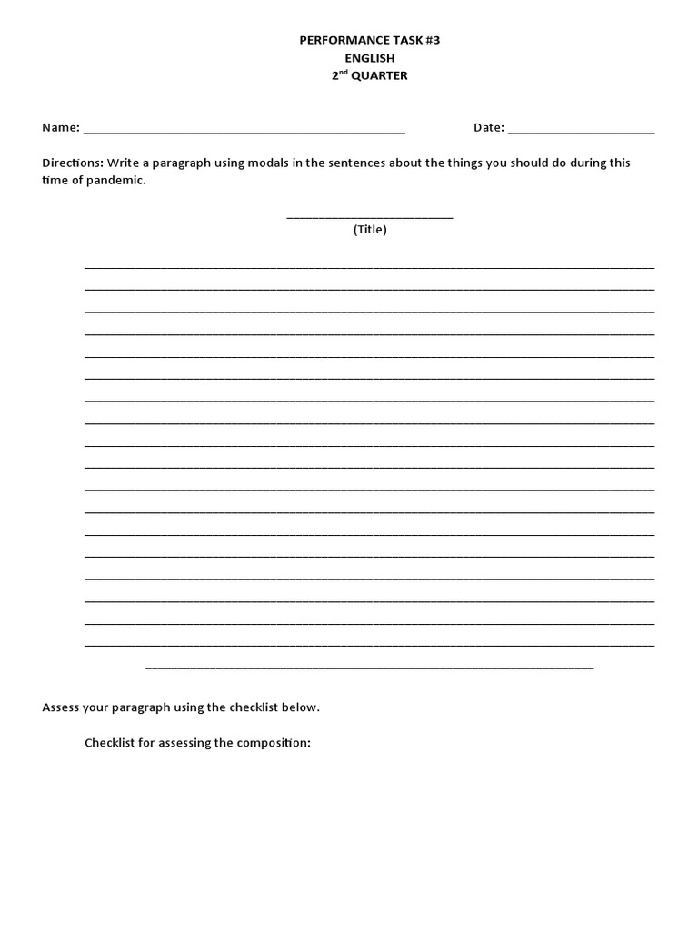 Performance-Task 3-ENGLISH-Q2 | PDF