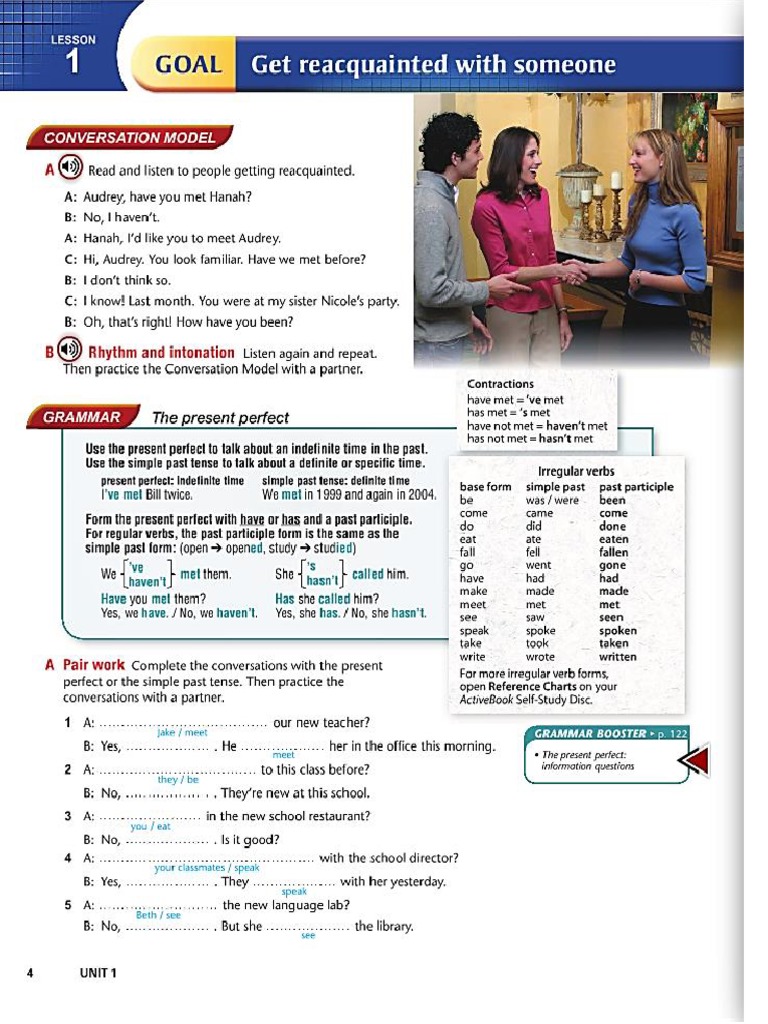 Present Perfect TN2 | PDF | Perfect (Grammar) | Linguistics