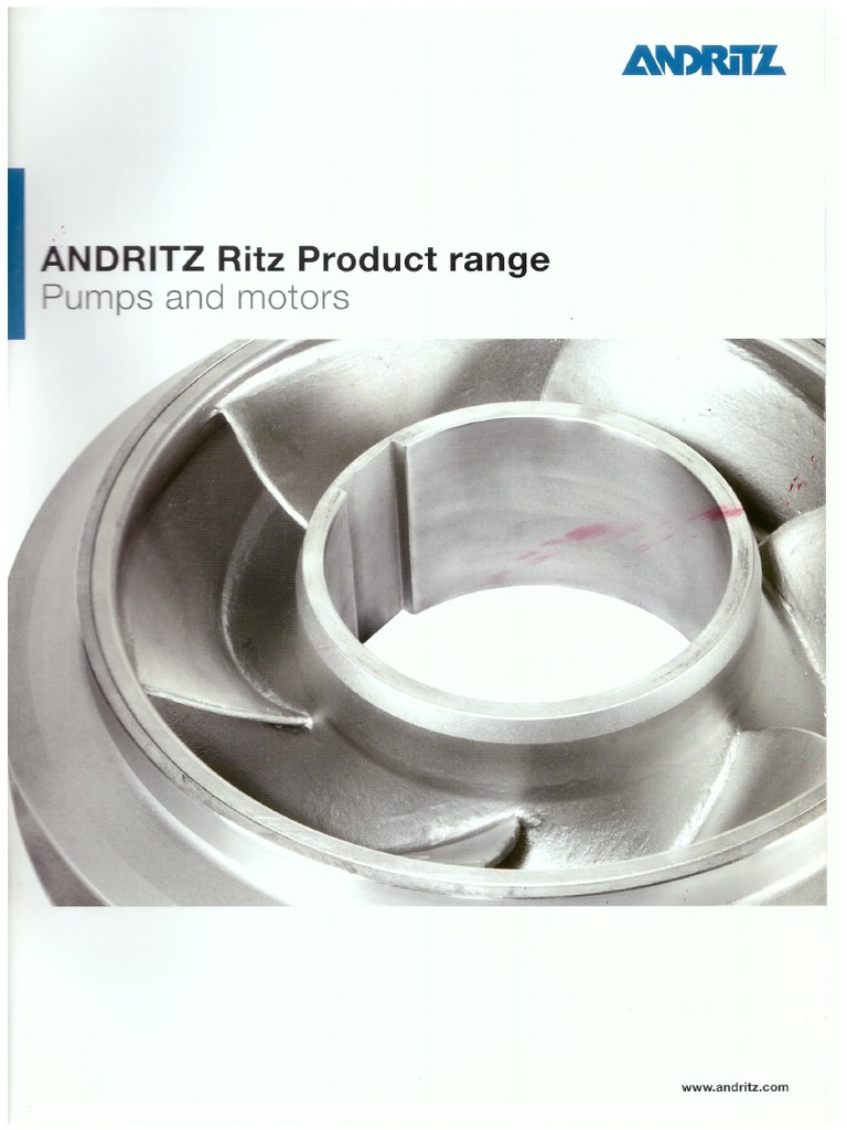 Andritz Ritz Product Range | PDF