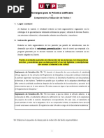 ? Semana 10 - Tema 01 Tarea - Redacción preliminar de un texto argumentativo para la TA2 NOTA 20 ...