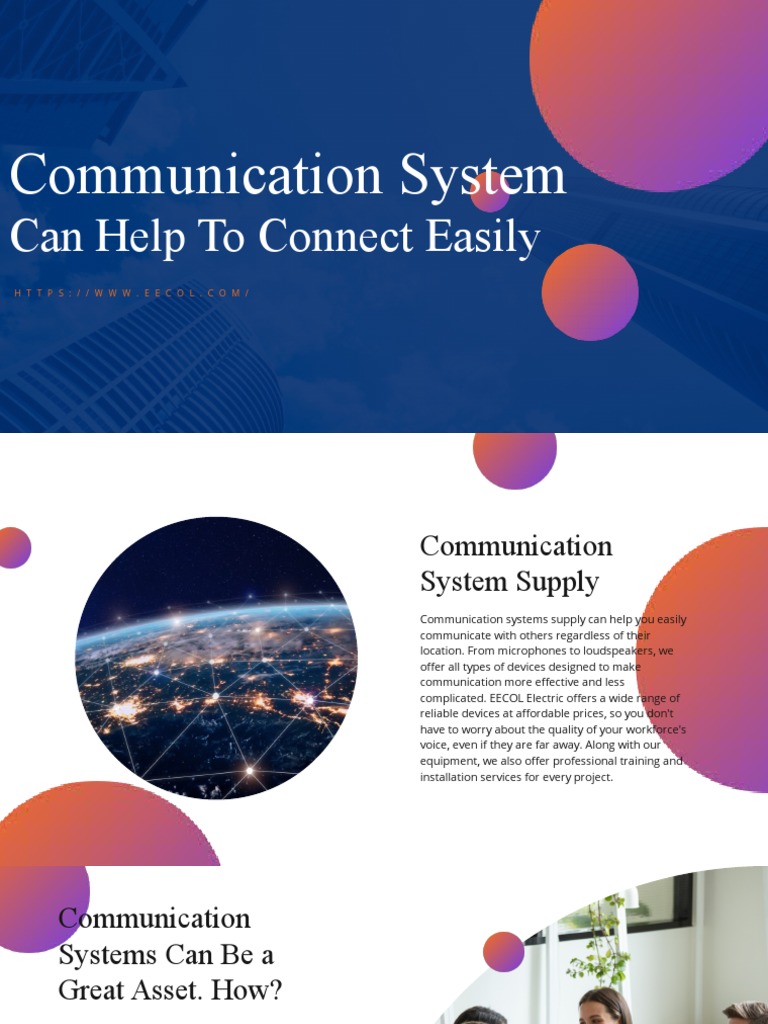 Benefits of Effective Communication Systems | PDF | Communication ...