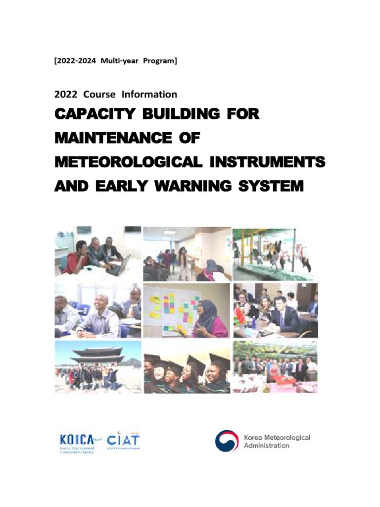 CI - Capacity Building For Maintenance of Meteorological Instruments ...