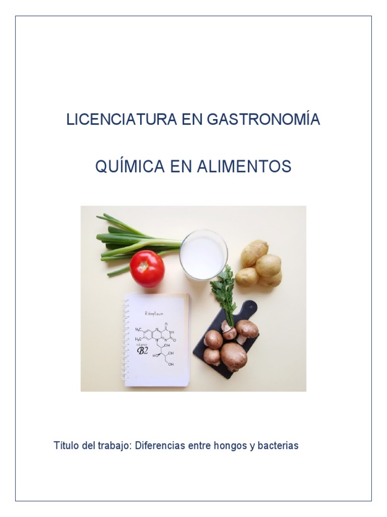 Diferencias Entre Hongos y Bacterias | PDF | Las bacterias | Biología ...