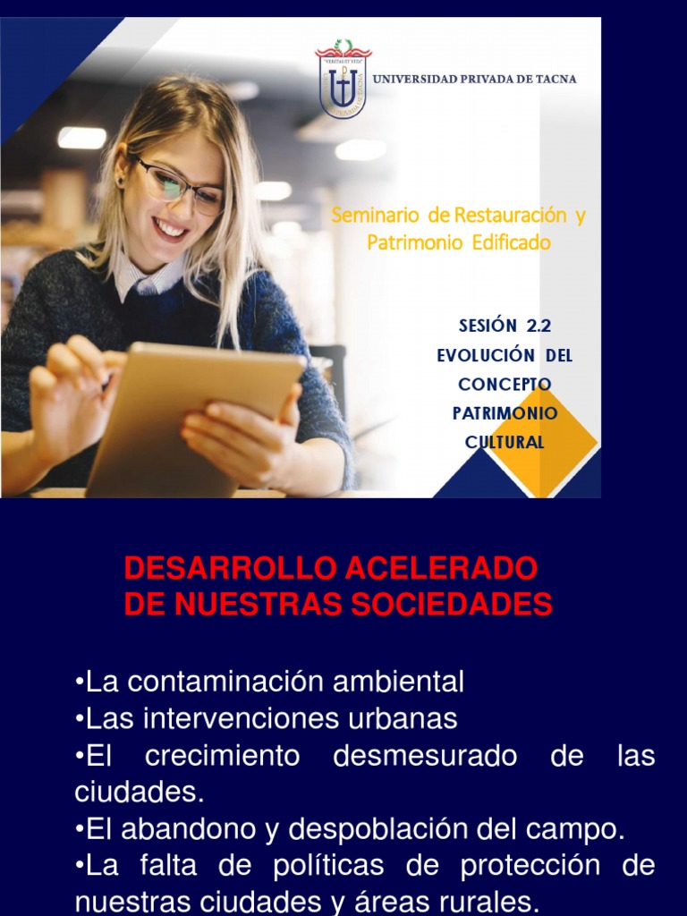 Sesión 2 Evolución Del Concepto Patrimonio Cultural | PDF | Bienes (Ley) | Patrimonio cultural