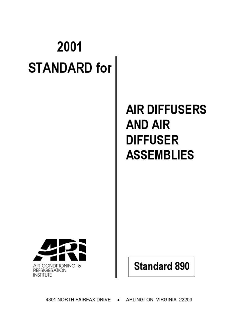 Air Diffusers & Its Assemblies | PDF | Pressure | Duct (Flow)