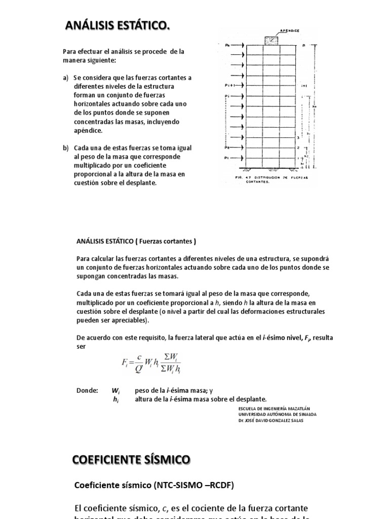 Método Estático 1 | PDF | Hormigón | Acero