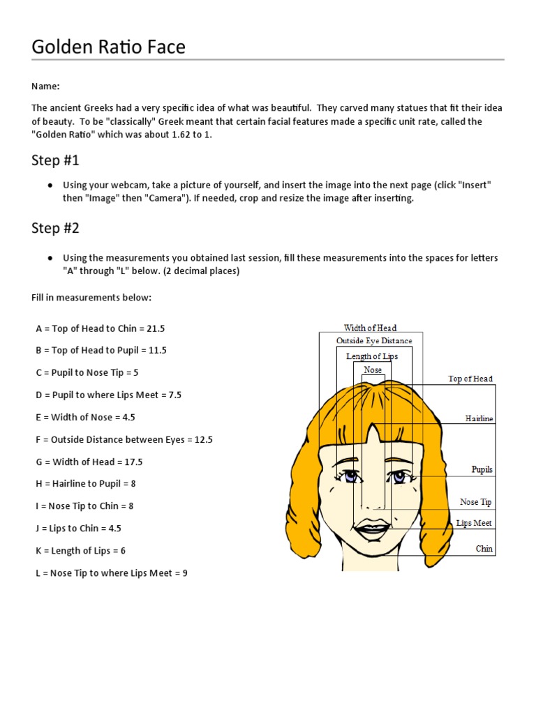 Golden Ratio Analysis: An Examination of Facial Features and ...