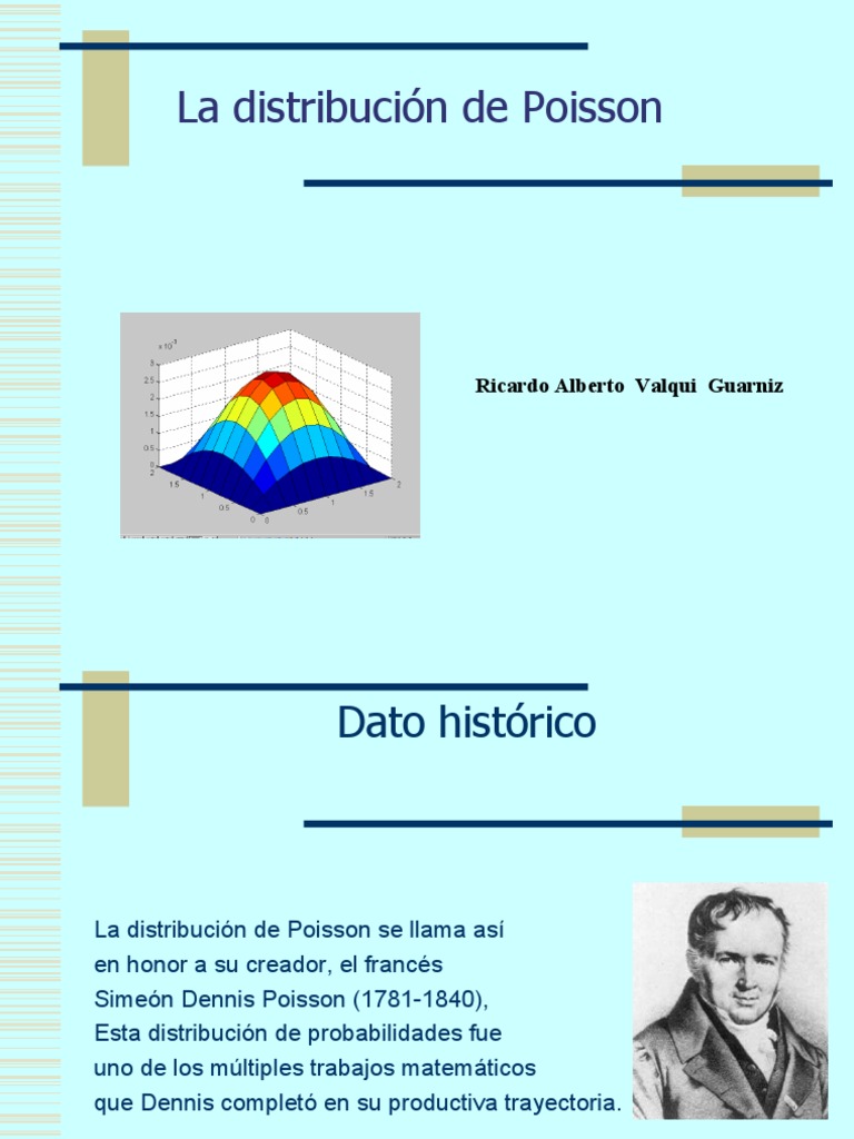 La distribución de Poisson: Características, funciones y aplicaciones ...